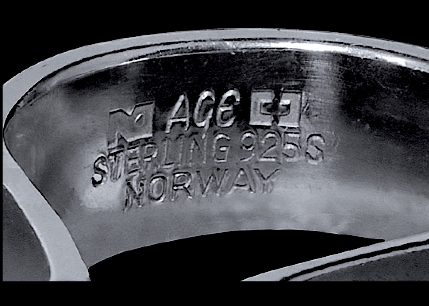 Anna Greta Eker for PLUS Norway silver ring £ 195.00